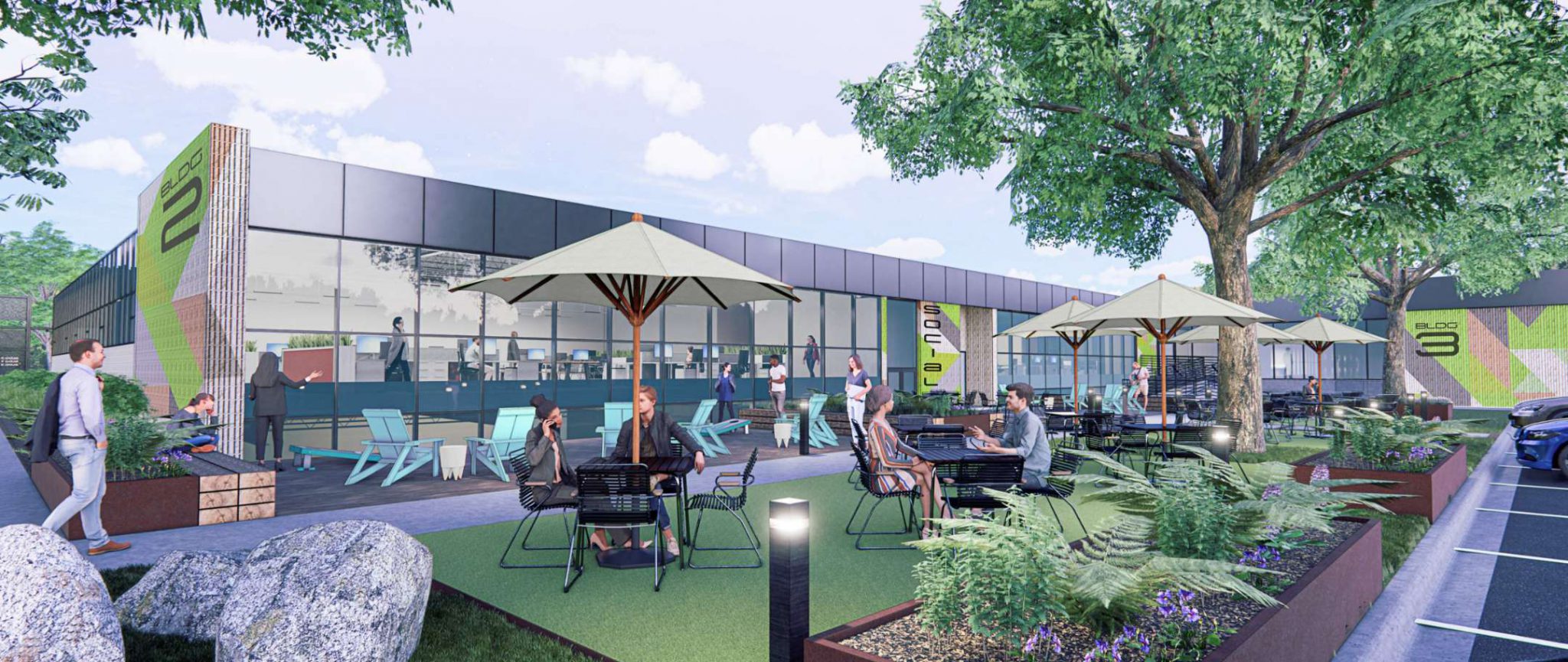 Oakhurst Commons | Dynamic Mixed-Use Office Campus